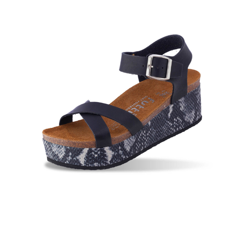 FUTTI SARA BLACK PYTHON SANDALE (DOSTUPNI BROJEVI: 39) | Pharmanova