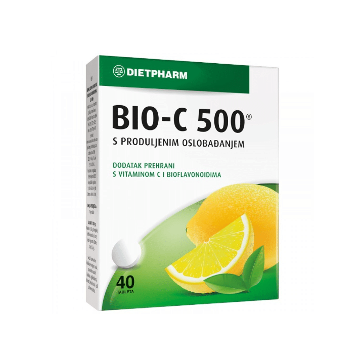 DIETPHARM BIO C 500 KAPSULE A 40 | Pharmanova