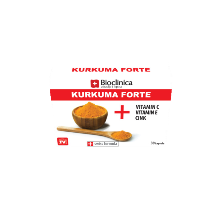 BIOCLINICA KURKUMA FORTE 30 KAPSULA | Pharmanova
