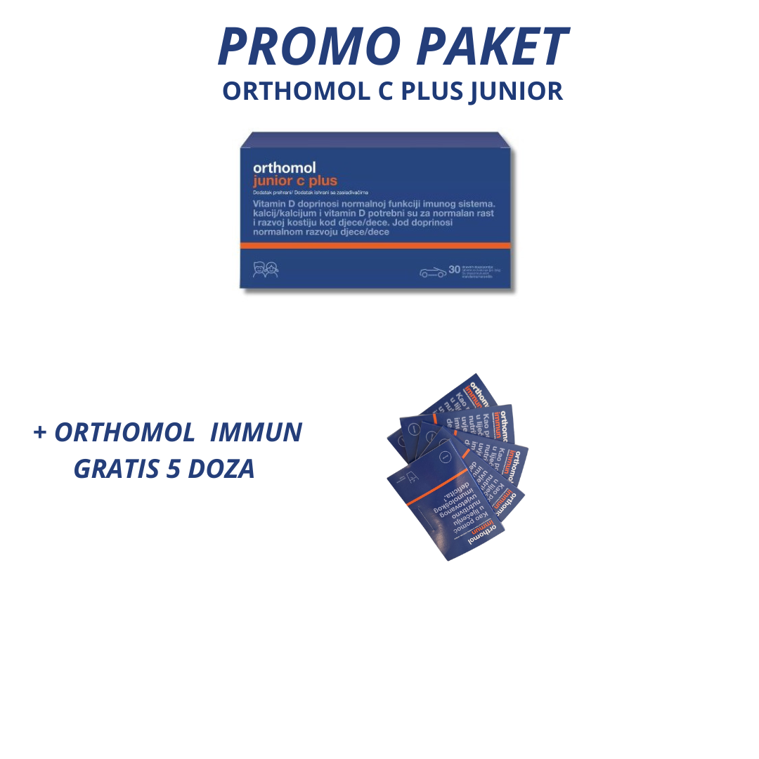 ORTHOMOL PROMO PAKET JUNIOR C PLUS + GRATIS ORTHOMOL IMMUN 5 DOZA ...