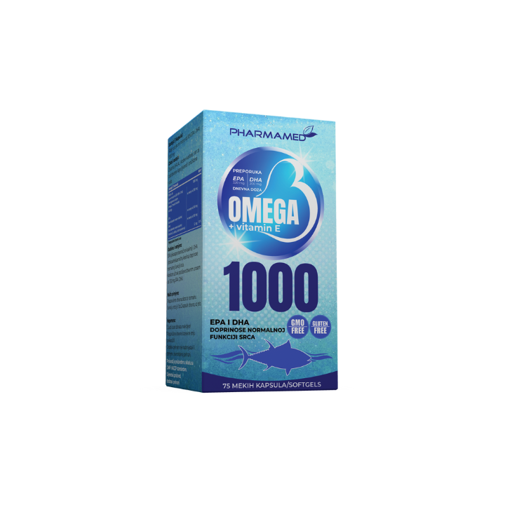 PHARMAMED OMEGA 3 1000 75 KAPSULA | Pharmanova